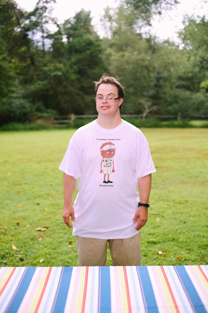 Meatball Man Shirt - Developmental and Intellectual Training Facility in PA